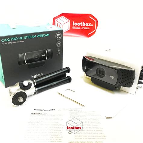 Jual Webcam Full Hd 1080p 60 Fps Autofocus Logitech Logicool C922