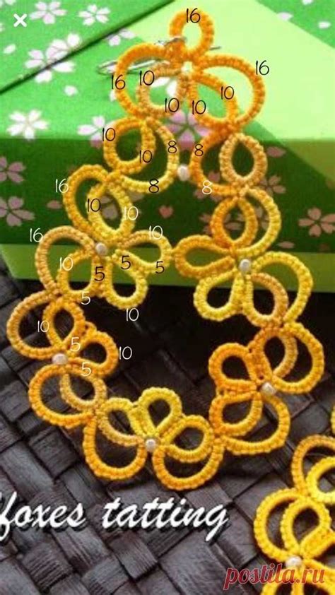 ААА РУКОДЕЛИЕ ФРИВОЛИТЕ Shuttle Tatting Patterns Needle Tatting Patterns Tatting Tutorial