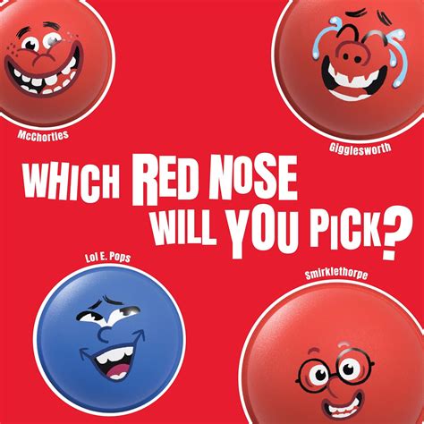 Red Nose Day Inspired Family