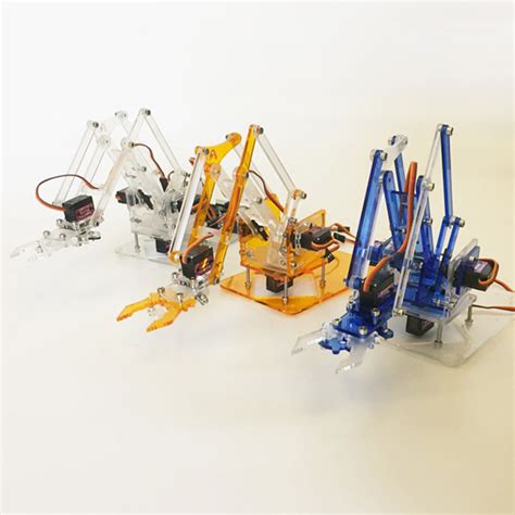 New Mearm Diy 4dof Arduino Smart Rc Robot Arm Kit With 9g Servo Ps2 Stick Chile Shop