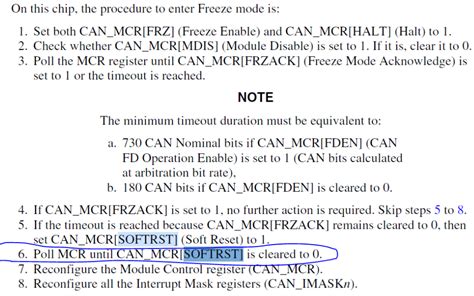 S32k144 Mcal Can Module Freezemode Nxp Community