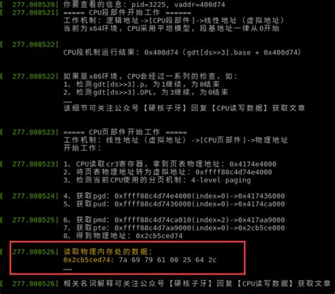 Linux内核中，cpu是如何读写数据的内核里怎么读取某物理地址的内容 Csdn博客