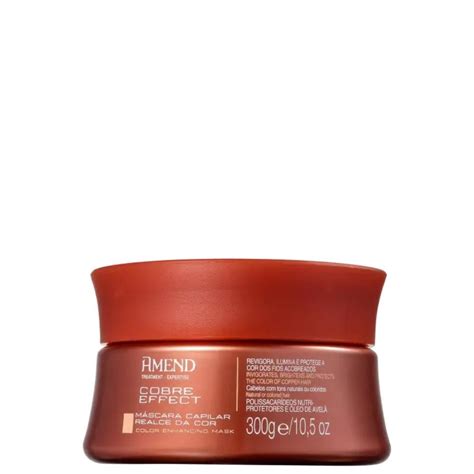 Amend Máscara Realce Da Cor Cobre Effect 300g Shopee Brasil