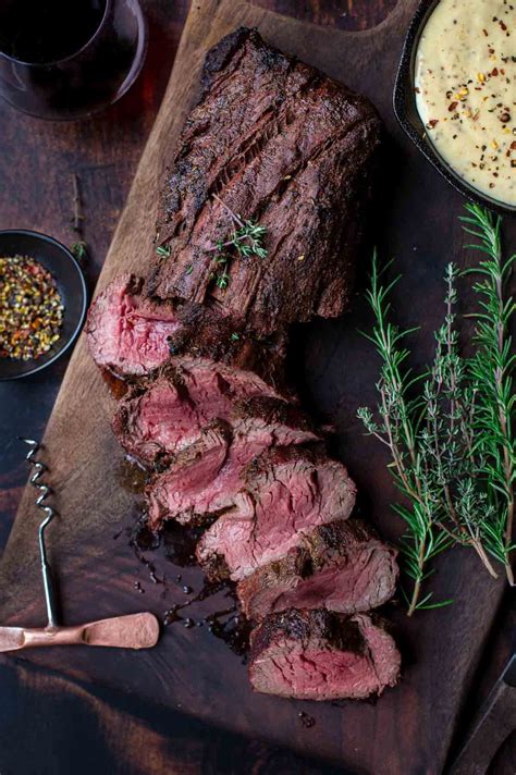 Grilled Beef Tenderloin With Herb Garlic Pepper Coating 54 Off