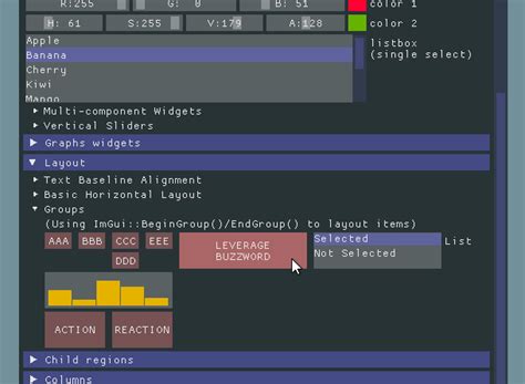 Omar On Twitter Imgui 1 36 Groups Indent Inputint2 3 4 Vertical