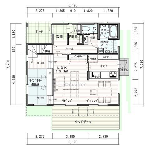 33坪 2ldk 子どもが遊びも学びものびのびできる、充実したおうち時間が叶う家の間取り図｜「madree（マドリー）」