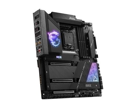 Msi Meg Z Ace Max E Atx Intel Th Th Gen Phases Ddr Pcie G Lan Wi Fi