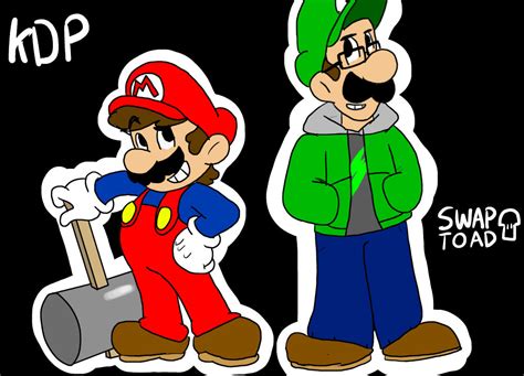 [undertoad Underswap Swaptoad] Mario And Luigi By Krysysdapro On