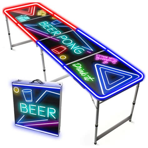 Beer Pong Bord Led