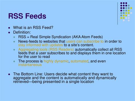 Ppt User Ia Blogs Wikis And Rss Feeds Powerpoint Presentation Free