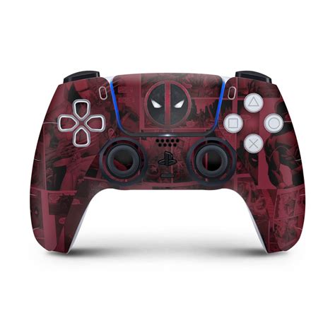 Skin Ps5 Controle Playstation 5 Adesivo Deadpool Comics Shopee Brasil