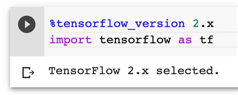 handling `the default version of tensorflow in colab will soon switch to tensorflow 2 x `