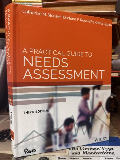 A Practical Guide To Needs Assessment Catherine M Sleezer Kavita