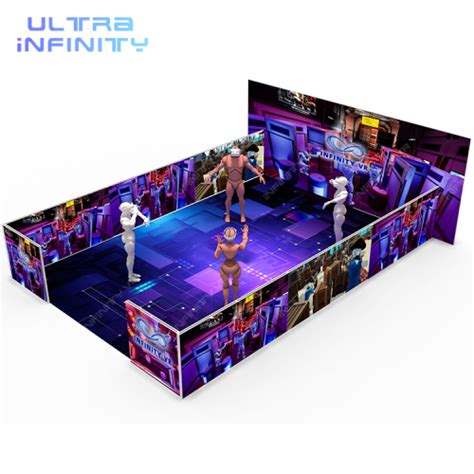 Vr Multiplayer Game Simulator Vr Standing Platform Free Roaming Space