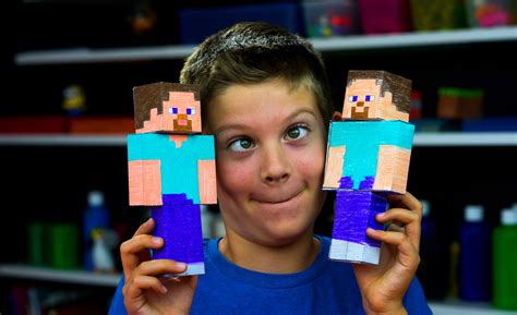 7simple Minecraft Steve Papercraft Pdf My Bioth