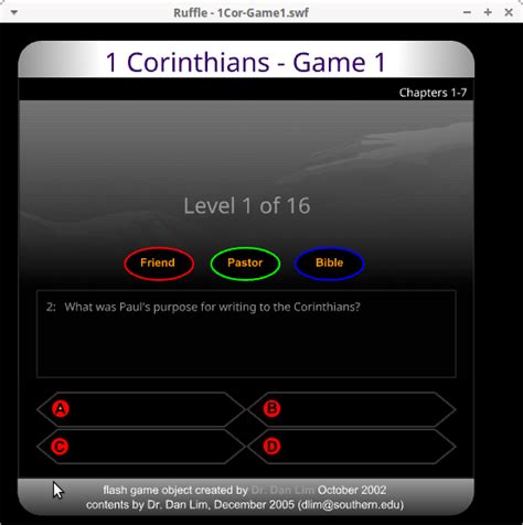 Text Not Showing In Multiple Choice Answers Issue Ruffle Rs Ruffle GitHub