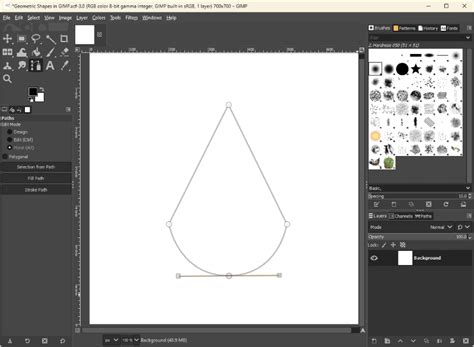 3 Ways To Make Geometric Shapes In Gimp With Steps