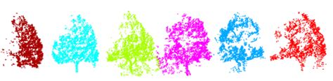 individual trees extraction result of scene 1 download scientific