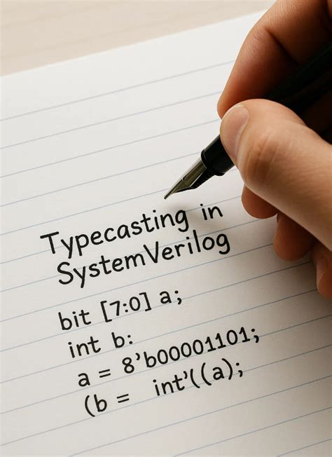 Learn Vlsi Verification Day 21 Casting Data Types In System Verilog By Vimala Learn Vlsi