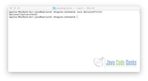 Java 8 Optional In Depth Example Java Code Geeks