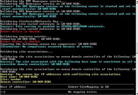 Dfs File Share Not Synchronising Between Domain Controllers Windows