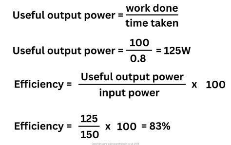 Answers To Aqa Gcse Efficiency Science Worksheets