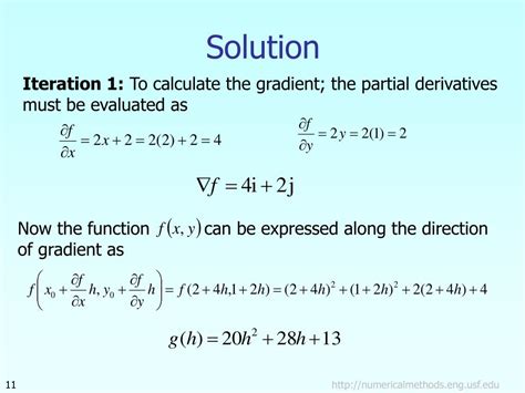 Ppt Multidimensional Gradient Methods In Optimization Powerpoint Presentation Id2910757