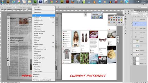 How To Use Layer Comps In Adobe Photoshop Cs6 Youtube