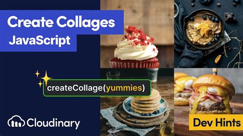 Collage Generator In Javascript With Cloudinary Dev Hints Youtube