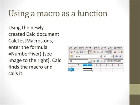 Libre Office Calc Lesson Working With Data PPTX
