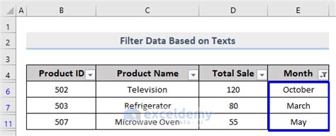 How To Perform Custom Filter In Excel 5 Ways Exceldemy