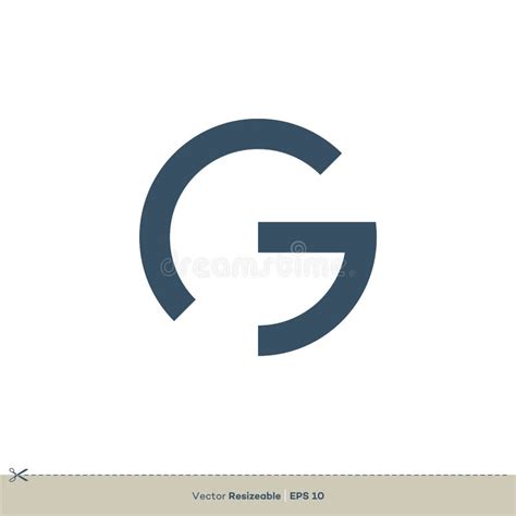 Letter G Vector Logo Template Illustration Design Stock Vector Illustration Of Icon Clear