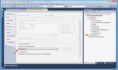 Sql Server Why Would The Custom Ssis Log Provider Not Show Up On The Providers Dropdown List