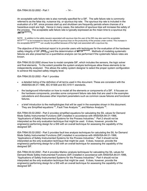 Safety Instrumented Functions Sif Safety Integrity Level Sil Evaluation Techniques PDF