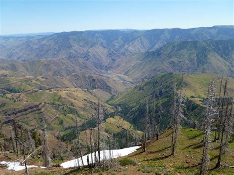 Oregon Hells Canyon National Recreation Area July 9 Hat Point Lookout