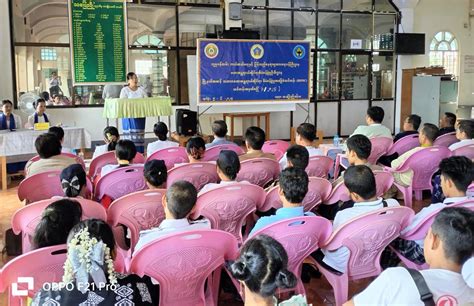 မင်္ဂလာဒုံမြို့နယ်၌ မြို့နယ်အဆင့် သဘာဝဘေးအန္တရာယ်ဆိုင်ရာ စီမံခန့်ခွဲမှု အခြေခံသင်တန်းဖွင့်ပွဲ