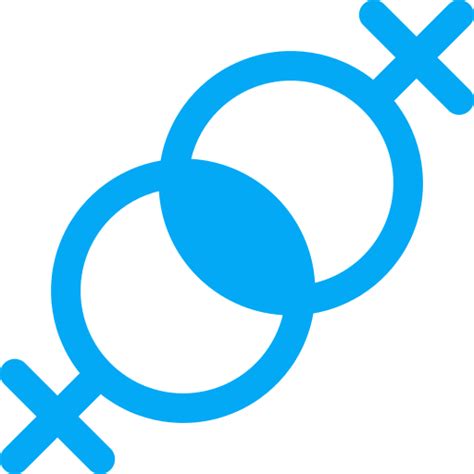 Same Sex Generic Color Fill Icon