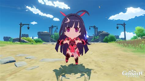 Klee As Raiden Mei Dorm Chibi Genshin Impact Genshin Impact Mods