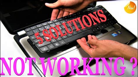HOW TO FIX LAPTOP KEYBOARD NOT WORKING YouTube