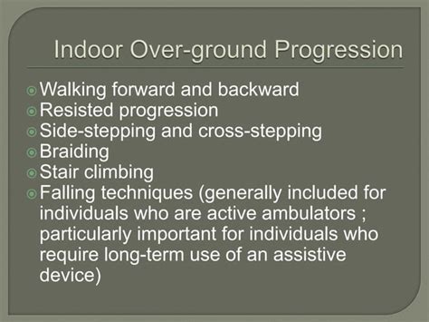 Gait Introduction Analysis Re Education Principles PPT