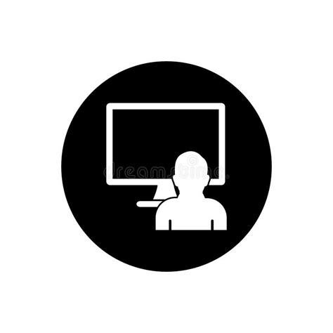 Computer User Icon Stock Vector Illustration Of Symbol 225052564