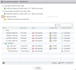 VMware VSphere X Remove Node From VSAN Cluster UnixArena