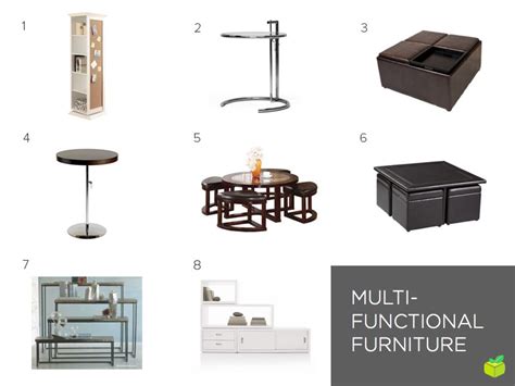 Малогабаритная мебель - современные дизайнерские решения