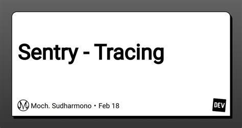 Sentry Tracing Rdevto