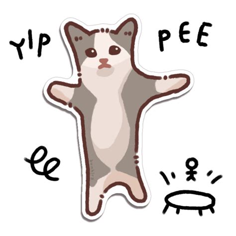 Cat Meme Stickers Bunhiry
