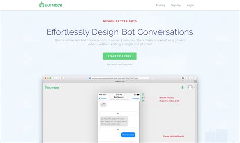 Designing Bot Conversations Introducing Botmock — A New Way To By