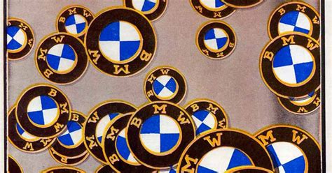 Vintage Bmw Logo Classic Bmw Logo Sticker Muraldecal