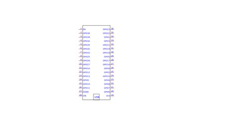 Esp32 36pin Resources Easyeda