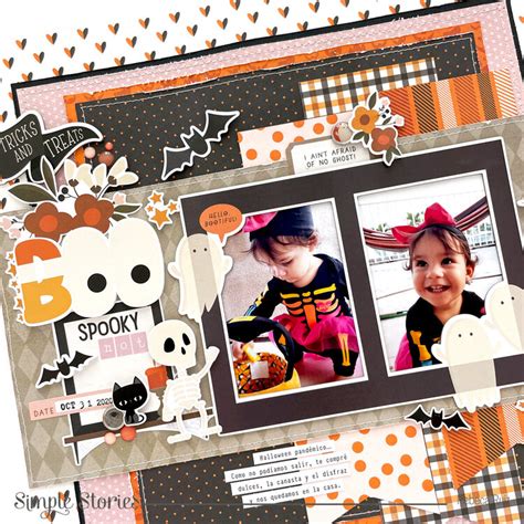 Boo Spooky Not Layout Project Idea