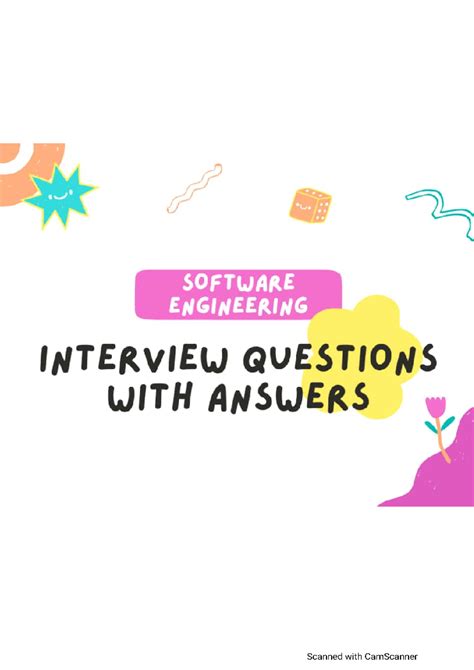 Common Interview Questions For Freshers Software Engineering